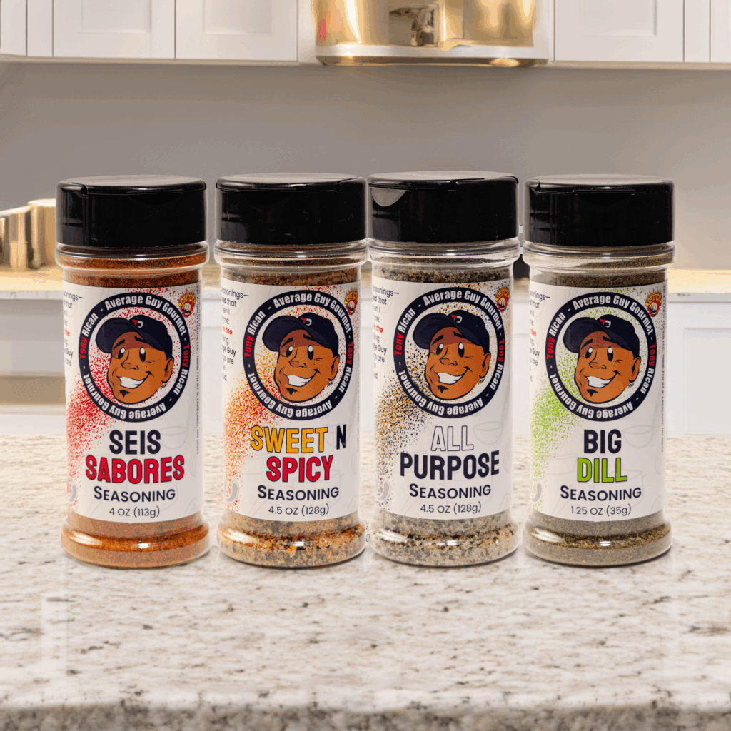 4-Pack Seasoning Bundle – Average Guy Gourmet